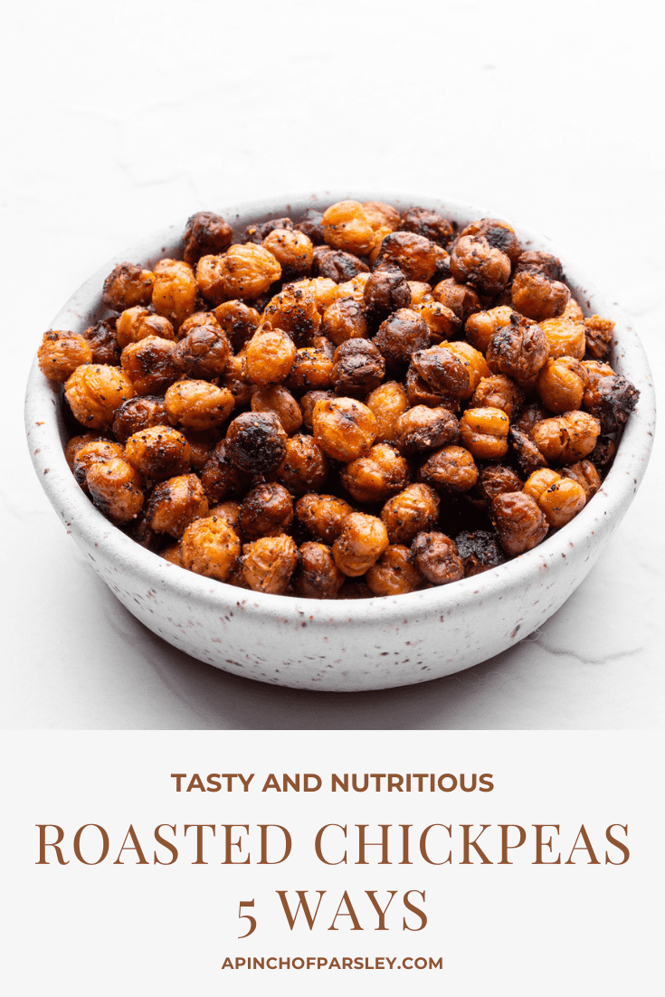 Crispy Roasted Chickpeas 5 Ways