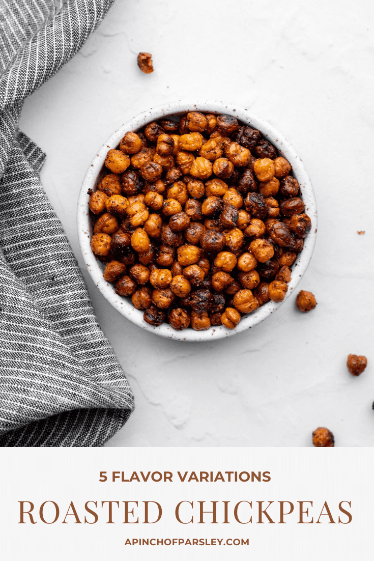 Crispy Roasted Chickpeas 5 Ways