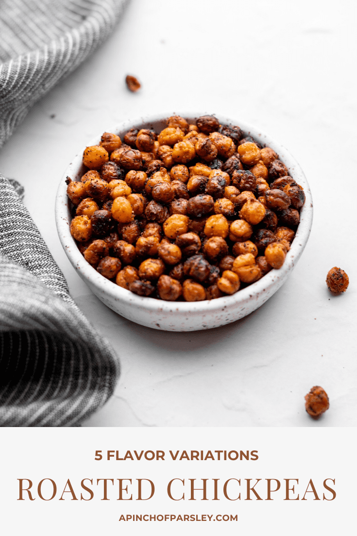 Crispy Roasted Chickpeas 5 Ways